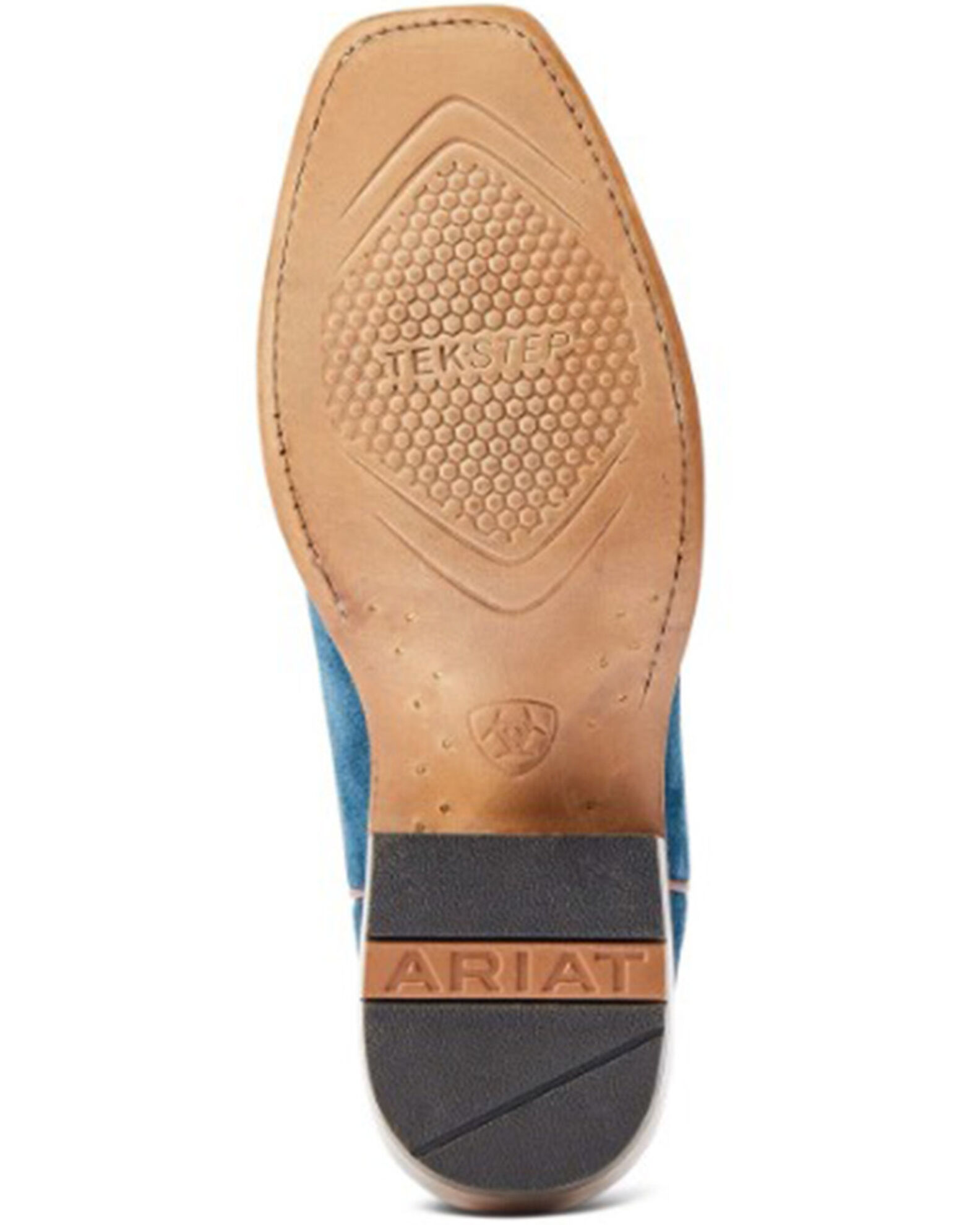 Ariat Men's Futurity Showman Roughout Western Boots - Square Toe, Navy