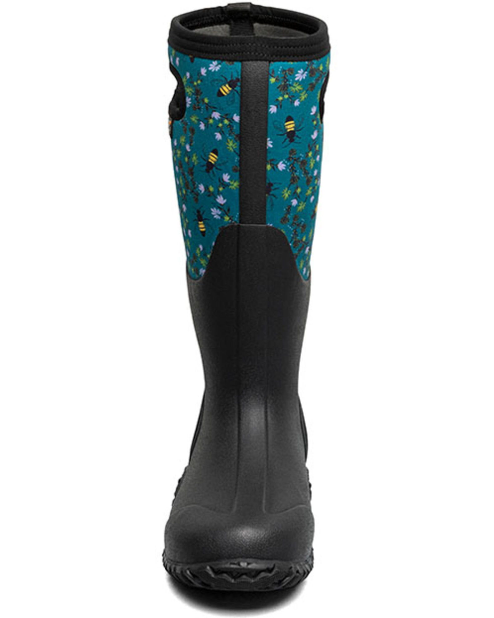 Bogs Women's Mesa Bees Rubber Boots - Round Toe, Turquoise