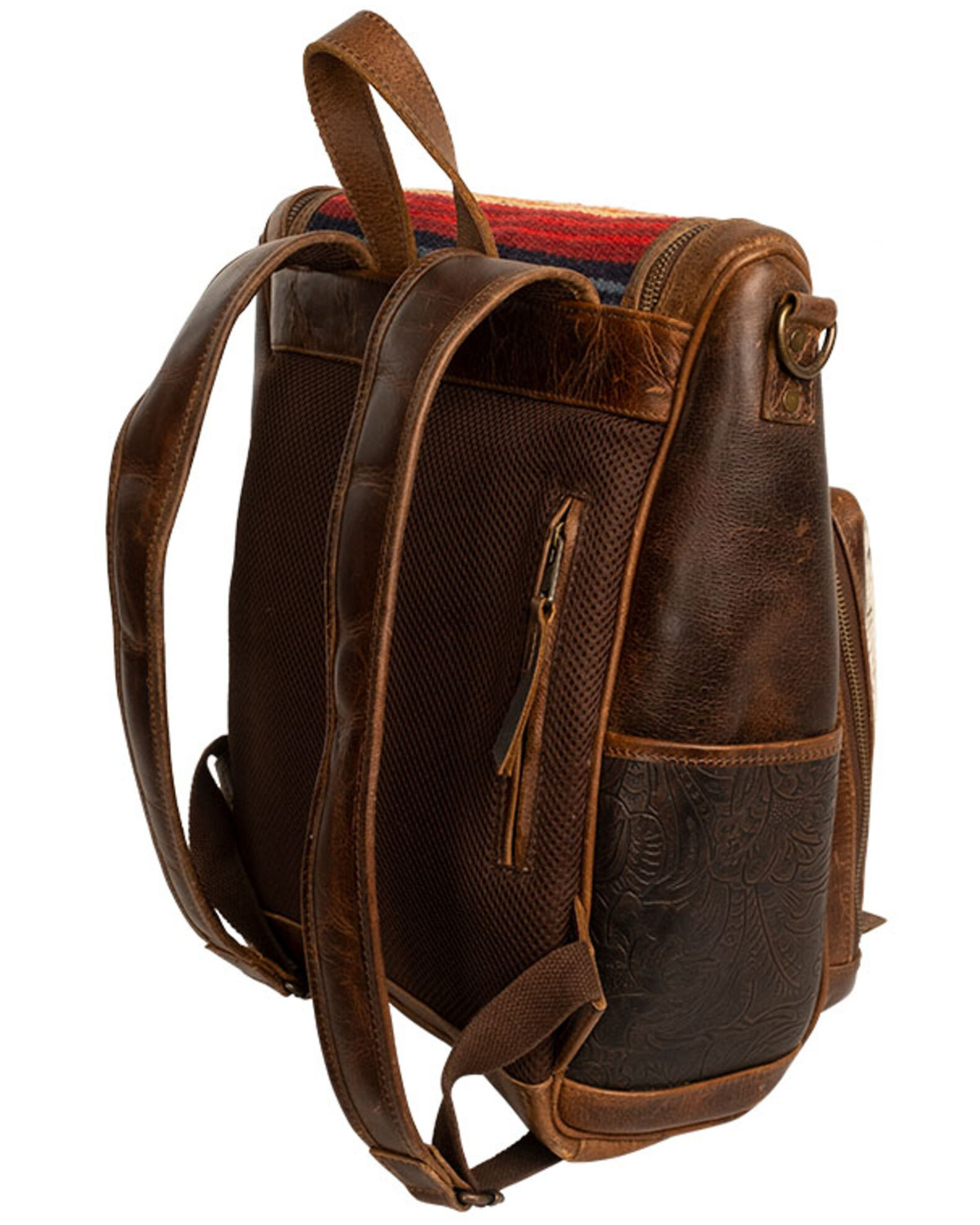 STS Ranchwear by Carroll Women's Chaynee Mountain Laini Backpack, Brown