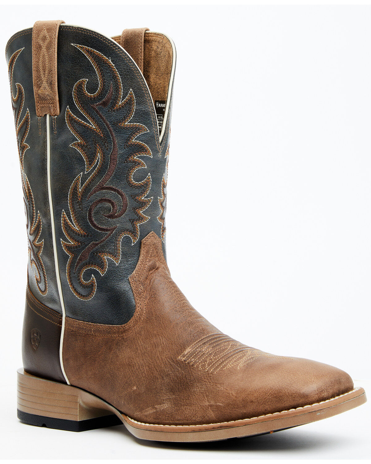 Ariat Men's Lasco Ultra Light Western Performance Boots - Broad Square ...