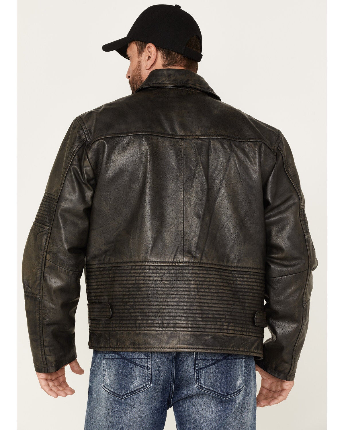 Cripple Creek Men's Zip-Front Concealed Carry Jacket, Black