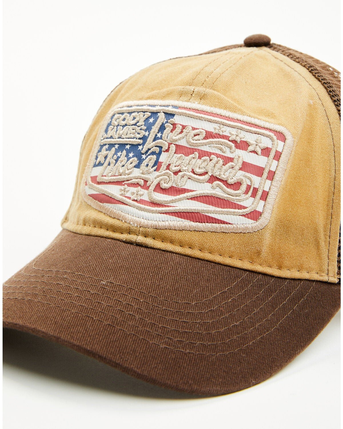 Cody James Men's Live Like A Legend Ball Cap, Brown