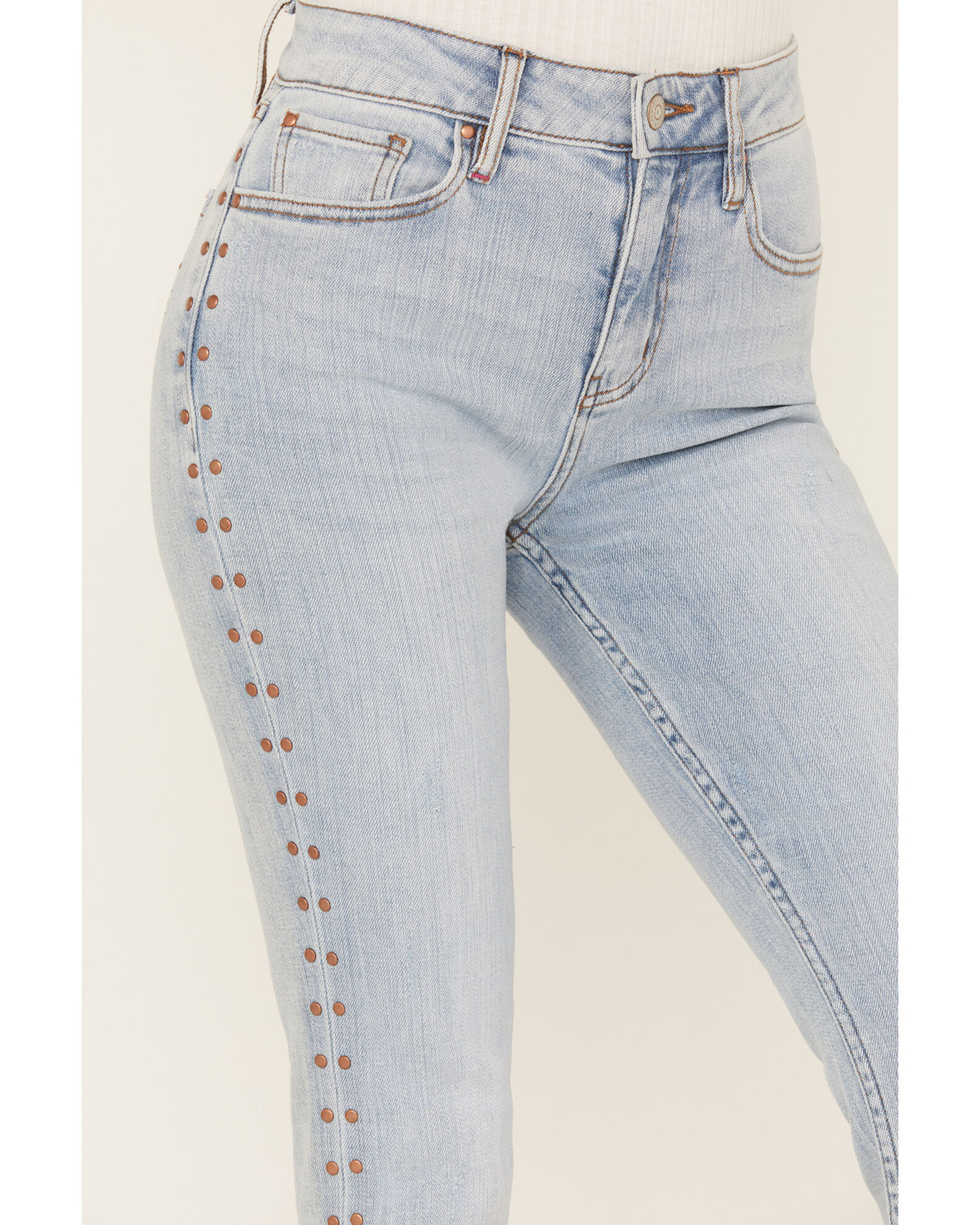 Idyllwind Women's Granada Gypsy High Rise Studded Side Seam Bootcut ...