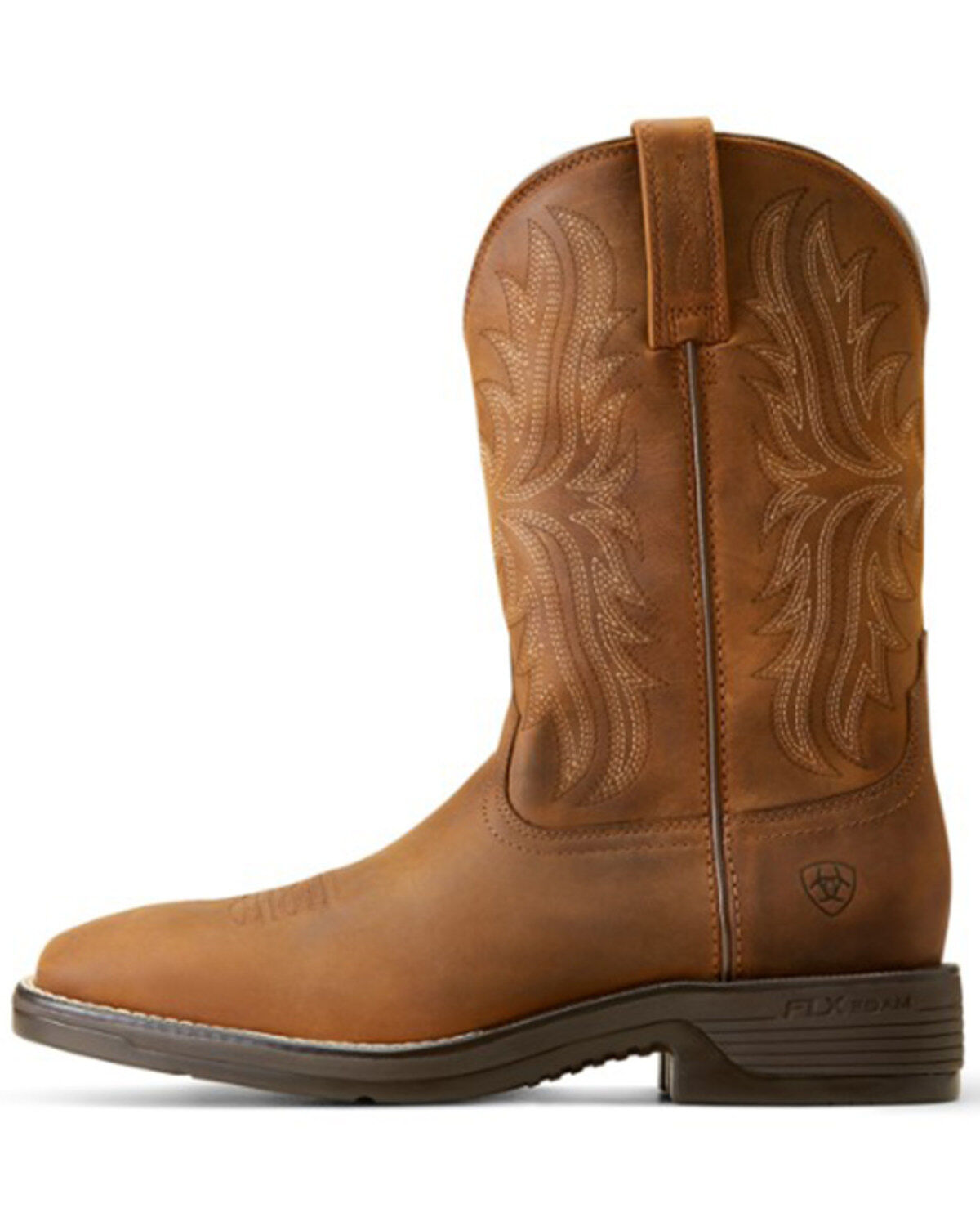 Ariat Men's Ridgeback Western Performance Boots - Broad Square Toe, Brown