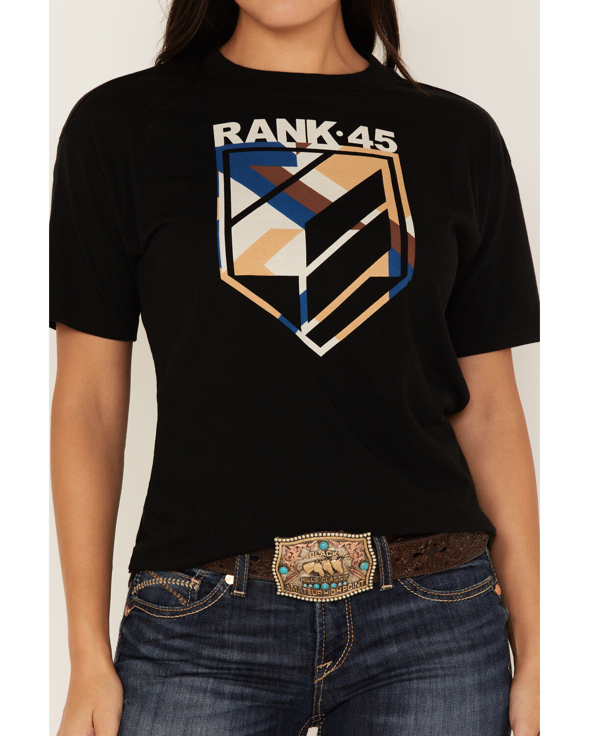 Rank 45 Women's Emblem Logo Graphic Tee | Boot Barn