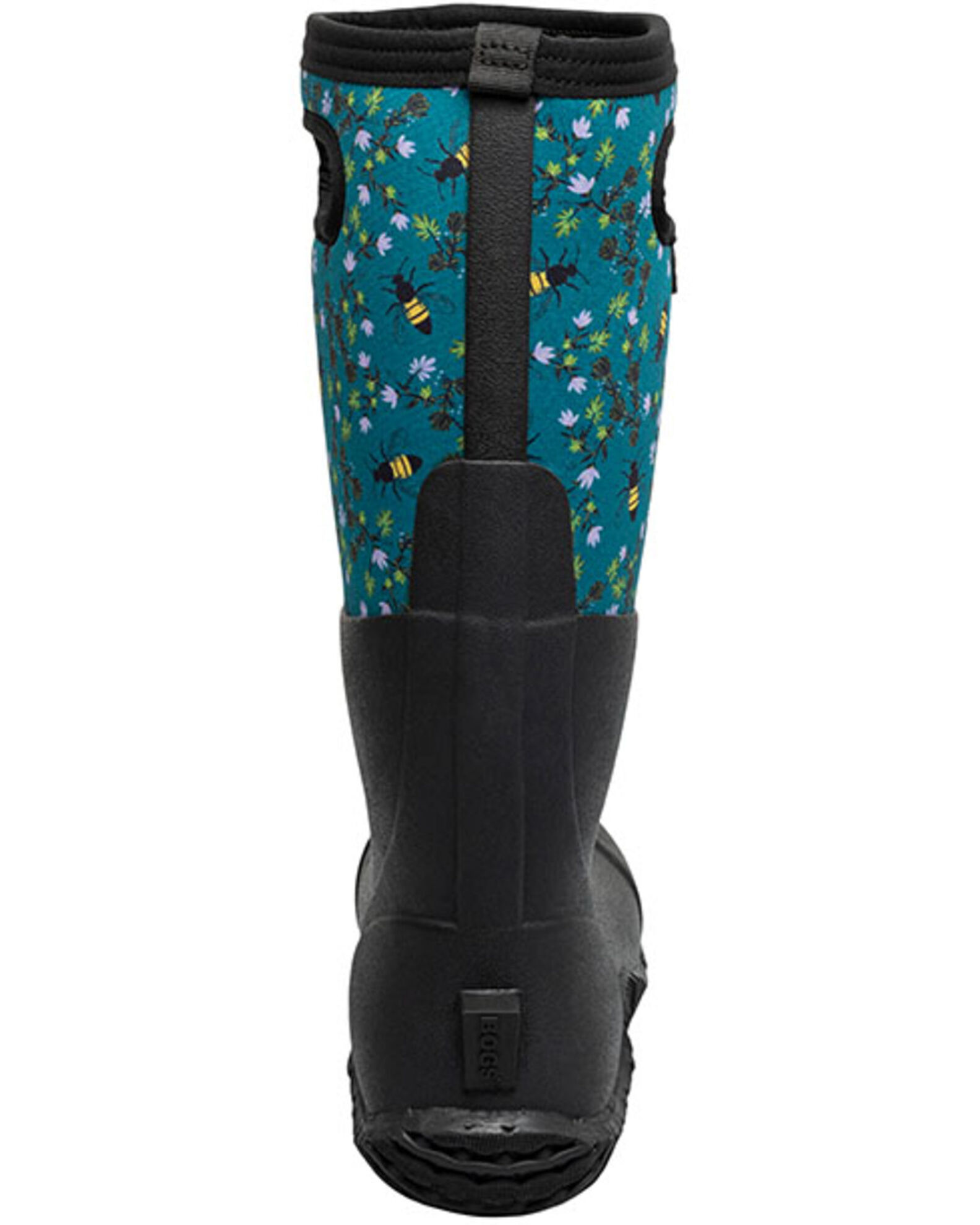 Bogs Women's Mesa Bees Rubber Boots - Round Toe, Turquoise