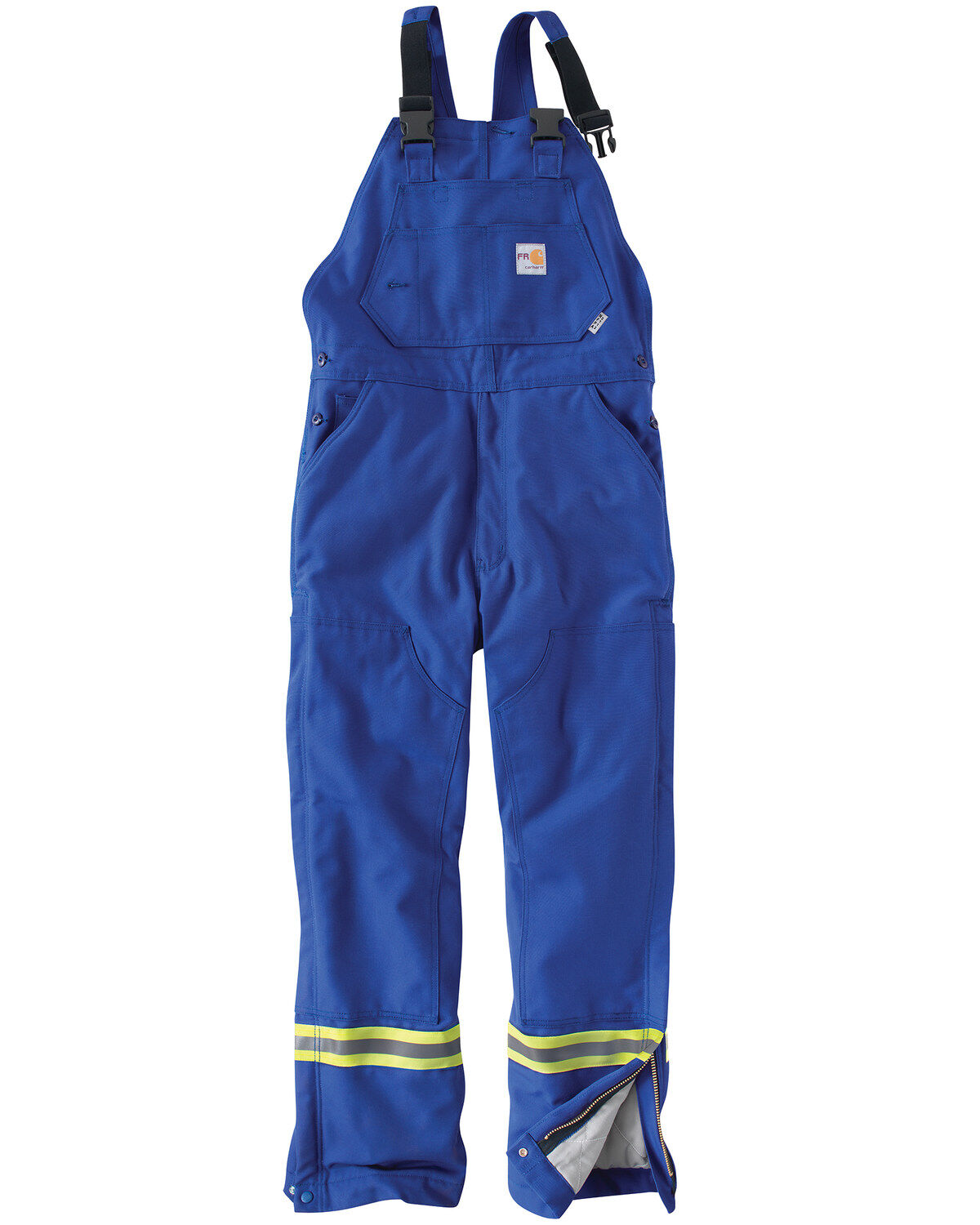 Carhartt Men's FR Quilted Lining Overalls, Royal