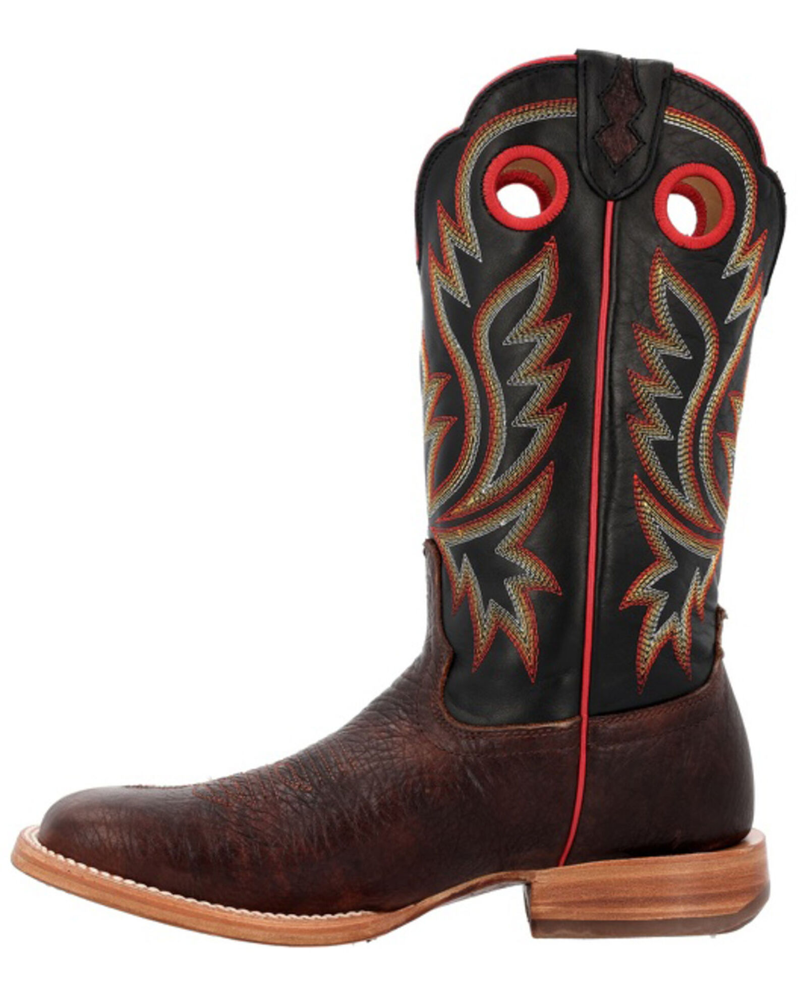 Durango Mens Prca Collection Shrunken Bullhide Western Boots Broad