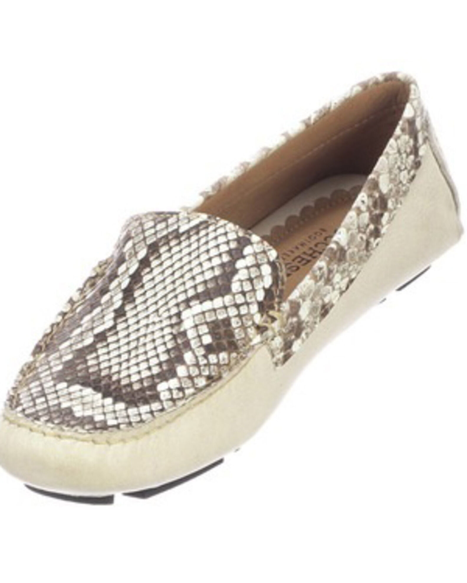 Lucchese Women's Lori Python Plug Driving Shoes - Moc Toe | Boot Barn