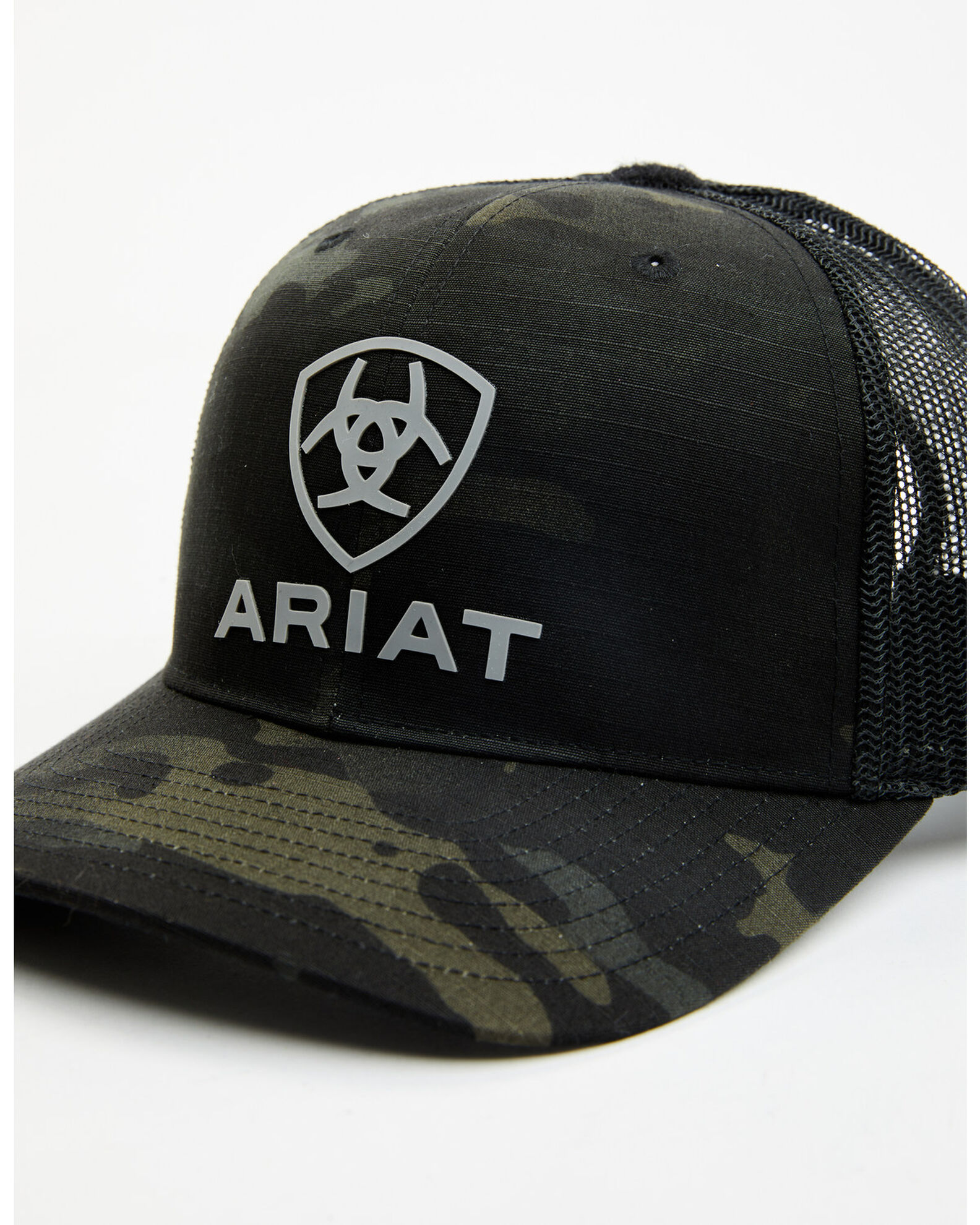 Ariat Men's Rubber Logo Patch Trucker Cap