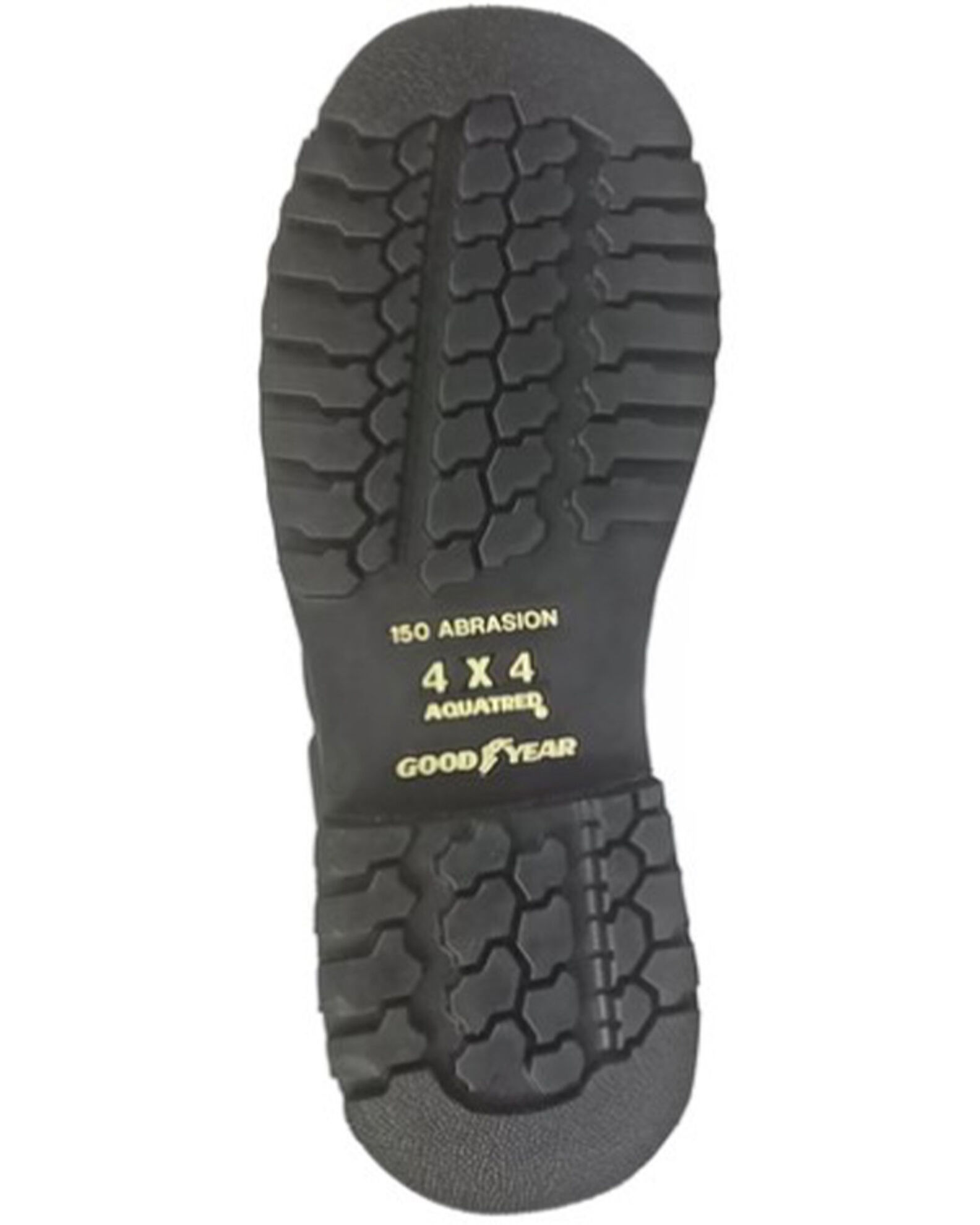 Hoss Men's Bronc 6" Lace-Up Waterproof Work Boots - Composite Toe, Black