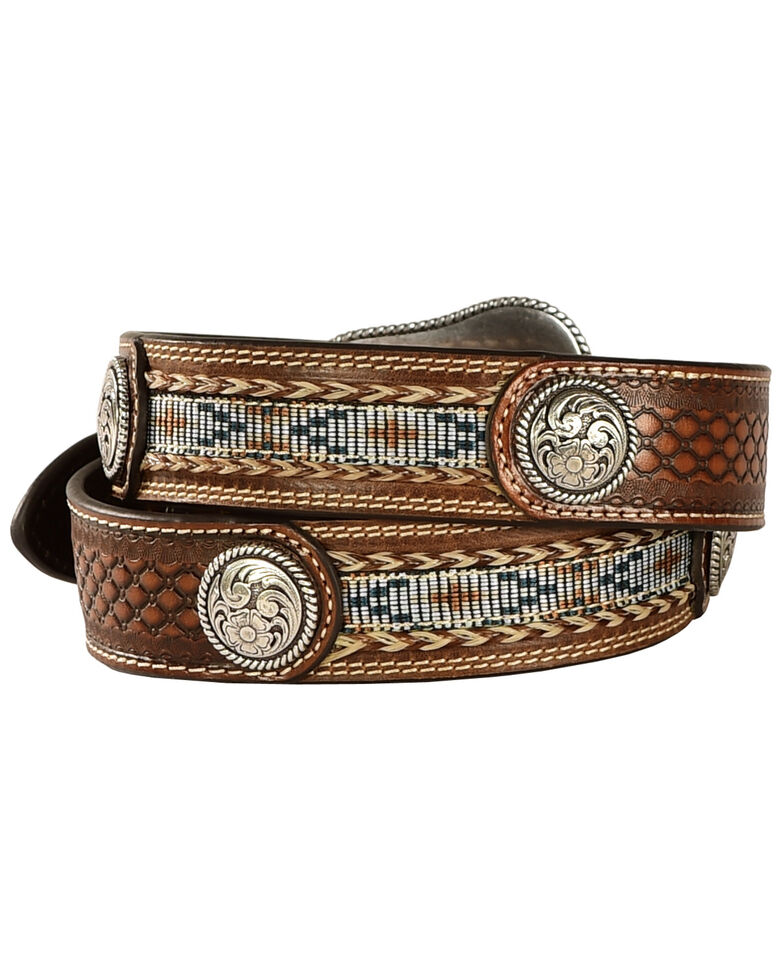Ariat Men's Aztec Concho Belt | Boot Barn