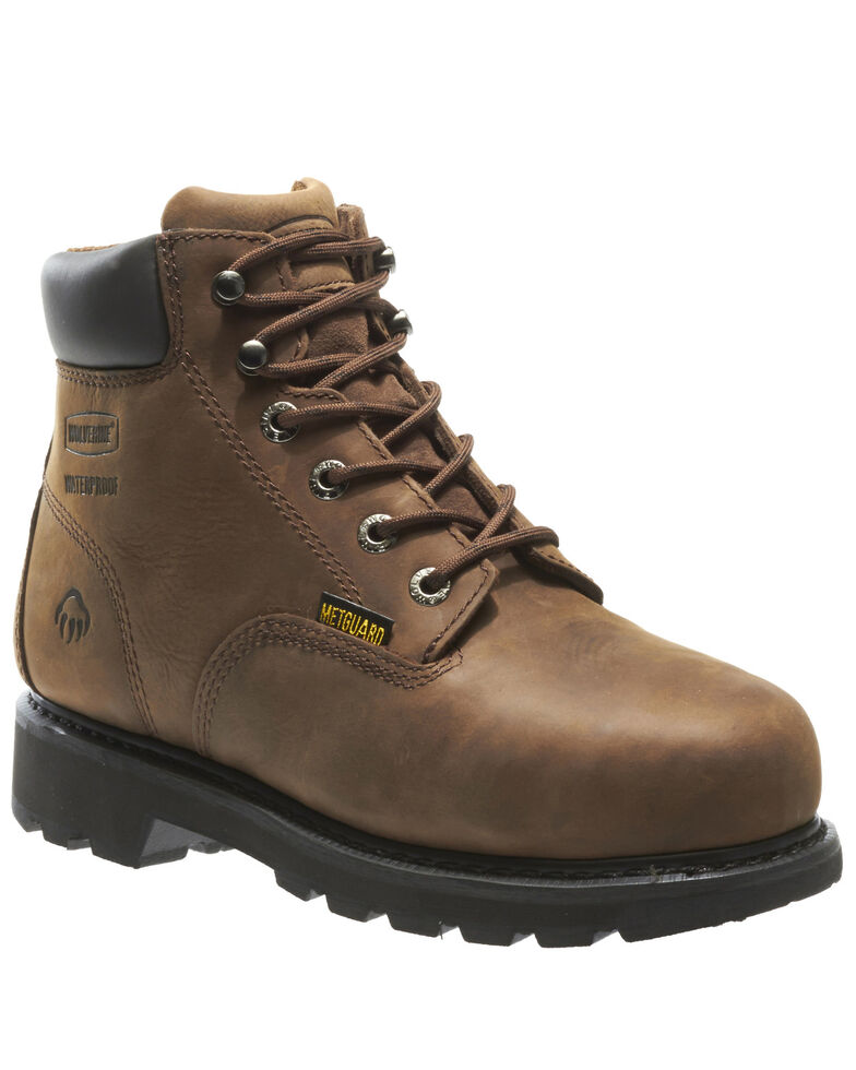 Wolverine Men's McKay Waterproof Work Boots - Steel Toe | Boot Barn