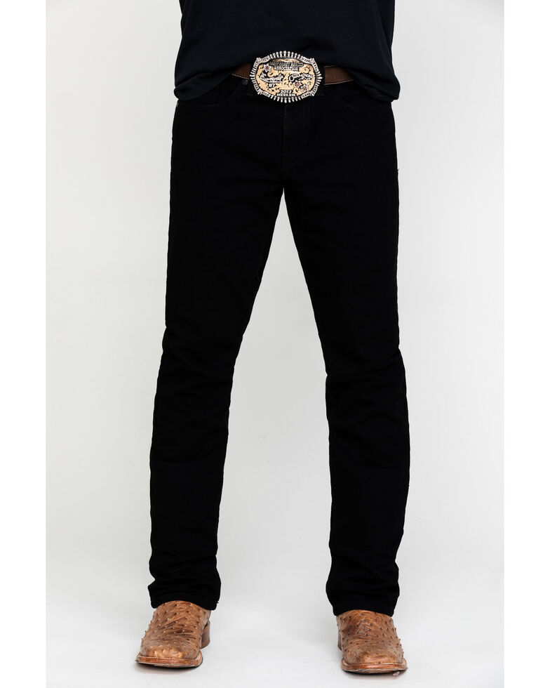 Cody James Mens Night Rider Rigid Slim Straight Jeans Boot Barn