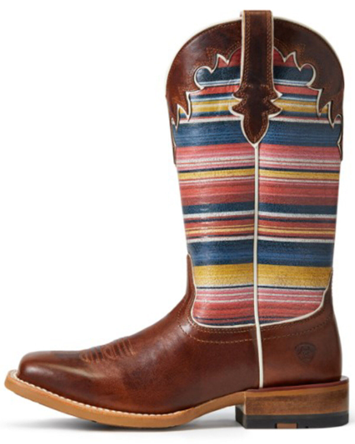 Ariat Women's Fiona Rye Serape Western Performance Boots - Broad Square ...