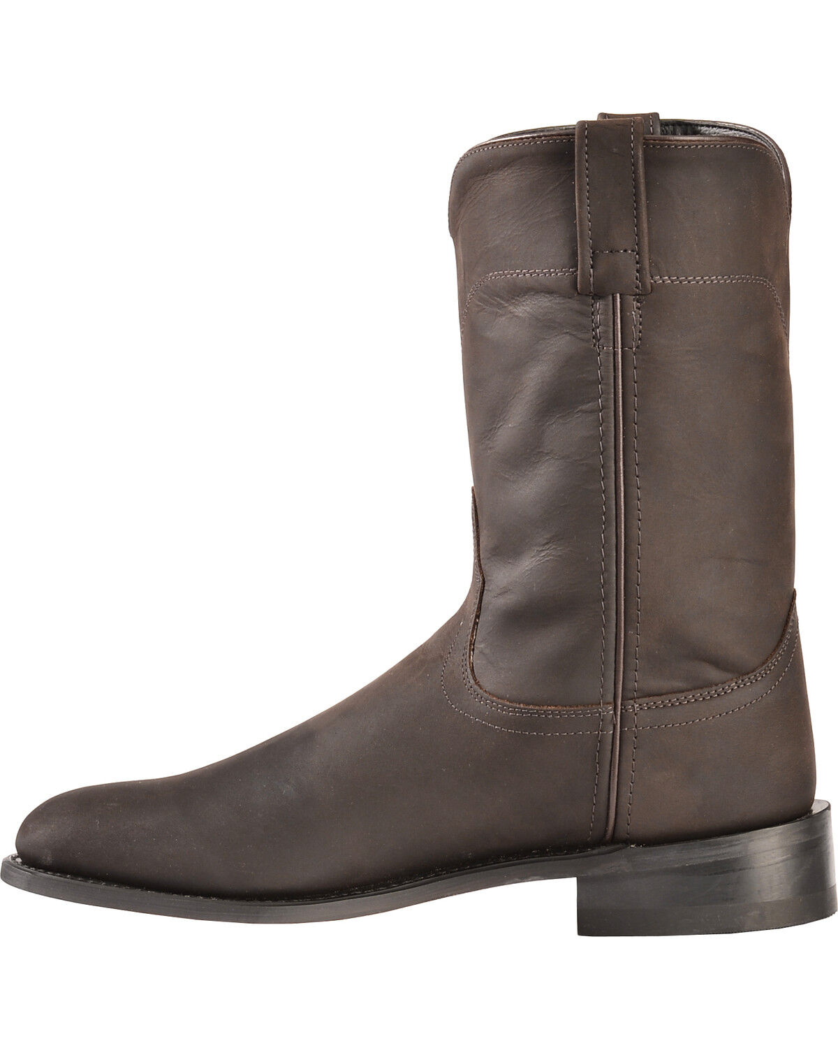 Old West Men's Roper Western Boots - Round Toe, Distressed