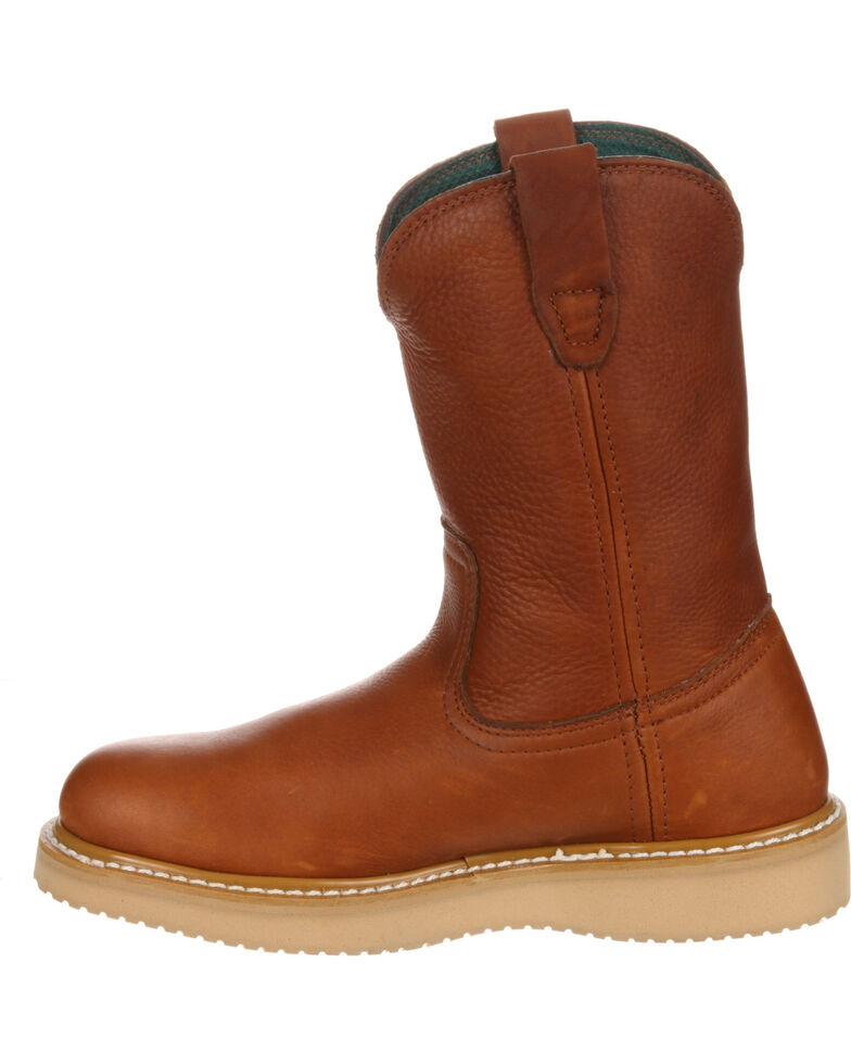 Georgia Men's Farm & Ranch Wellington Work Boots | Boot Barn
