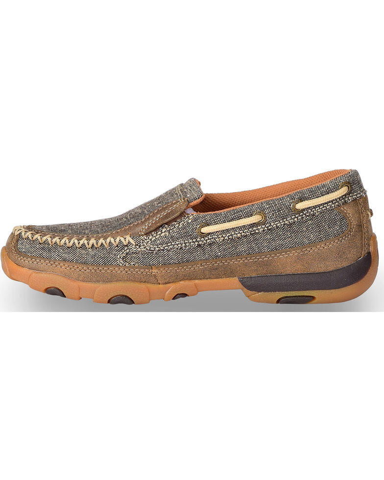 Twisted X Womens Eco Twx Slip On Driving Moccasins Moc Toe Boot Barn