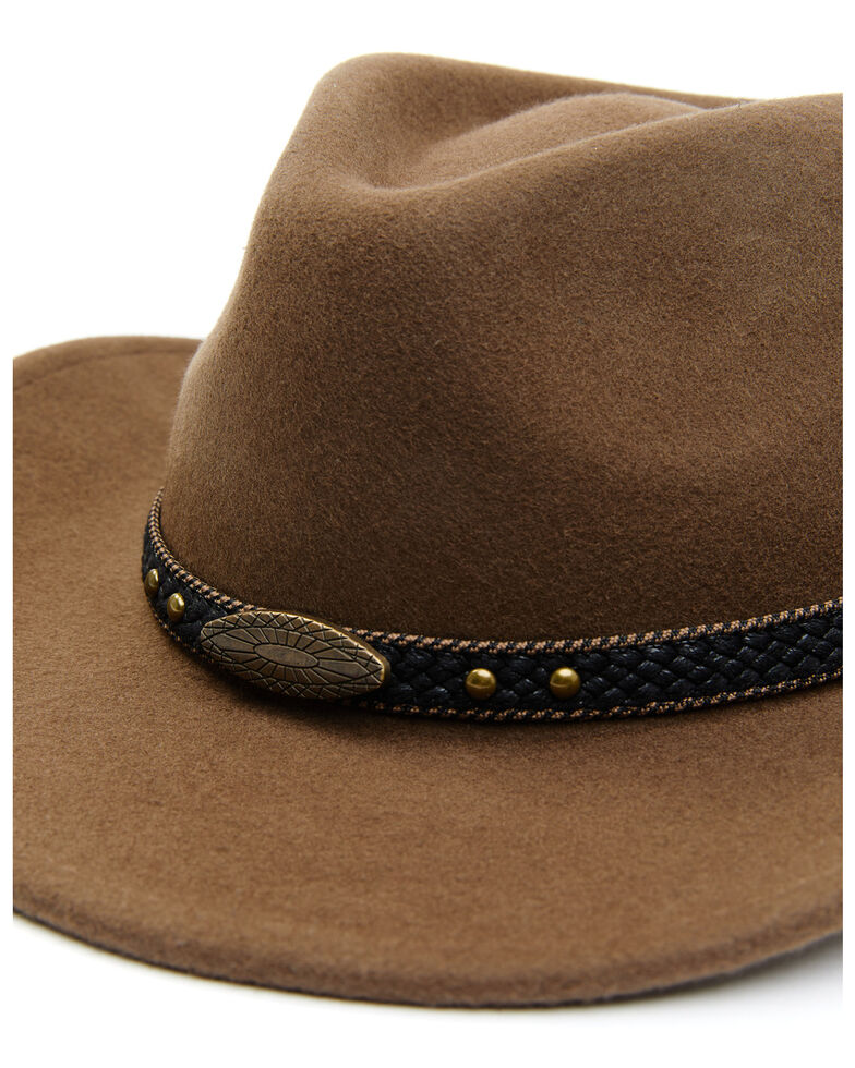 Cody James Mens Pecan Wool Felt Western Hat Boot Barn