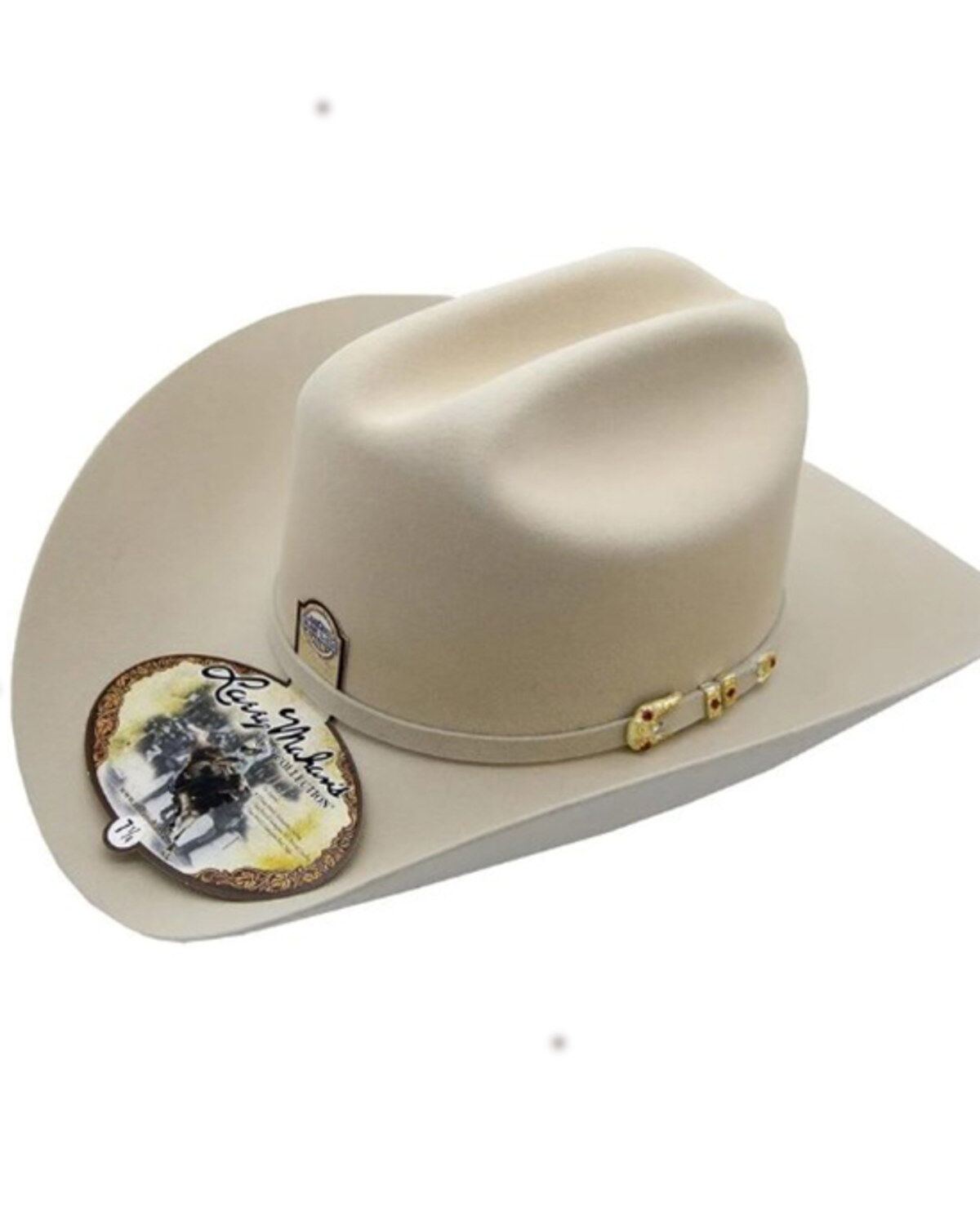 Larry Mahan 10X Tucson Fur Felt Cowboy Hat,
