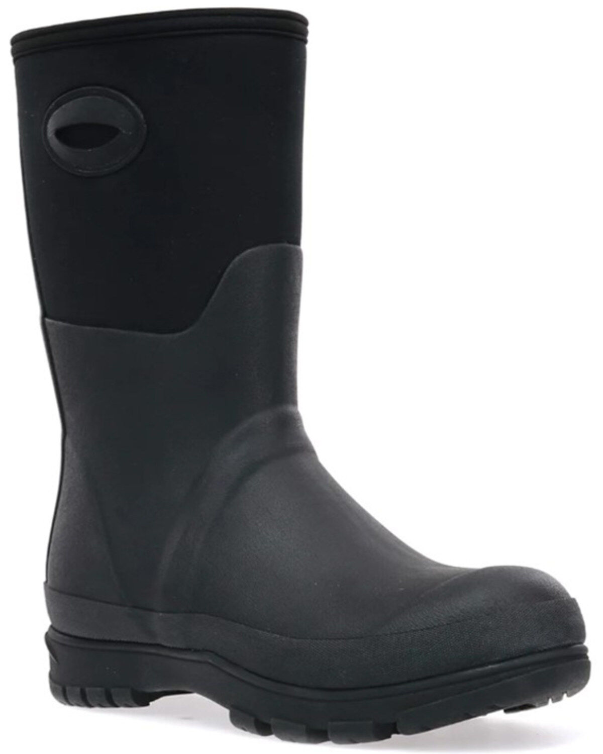 Western Chief Women's Solid Neoprene Mid Rain Boots - Round Toe, Black ...