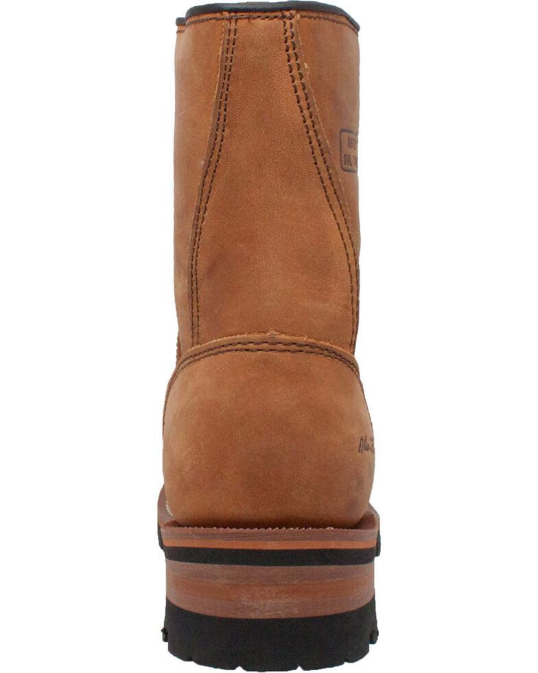 Ad Tec Women's 9" Brown Leather Logger Boots - Soft Toe | Boot Barn