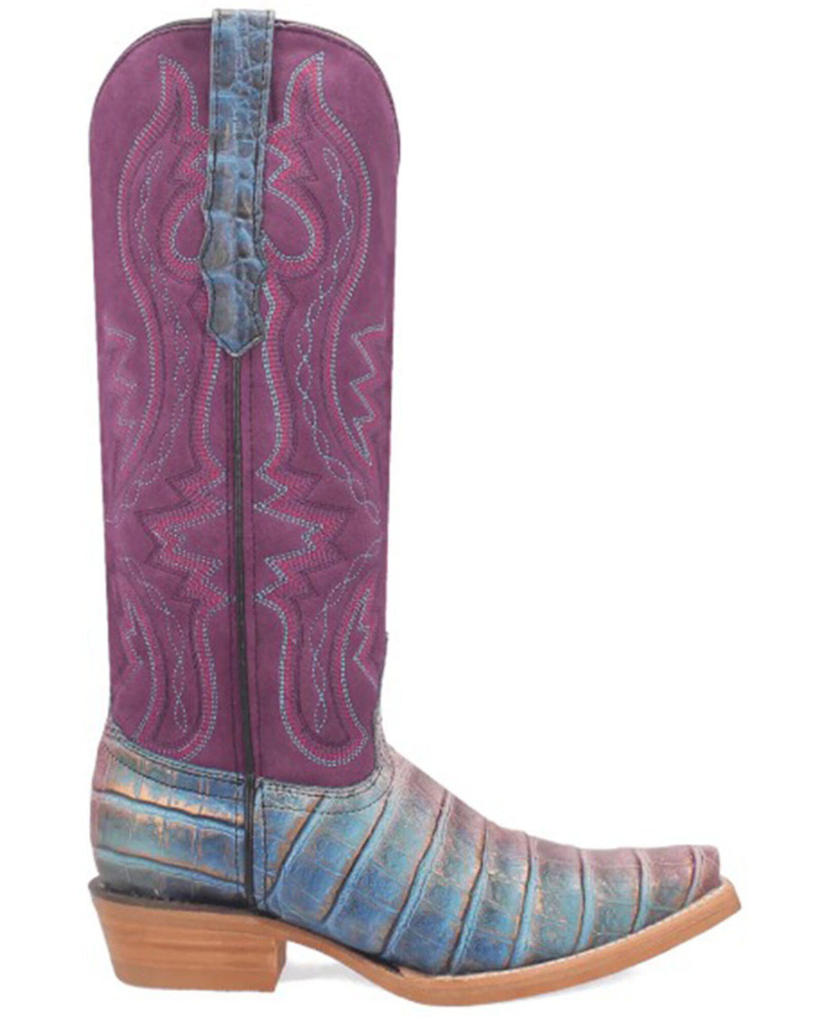 Dingo Women's Caterina Western Boots - Snip Toe, Purple