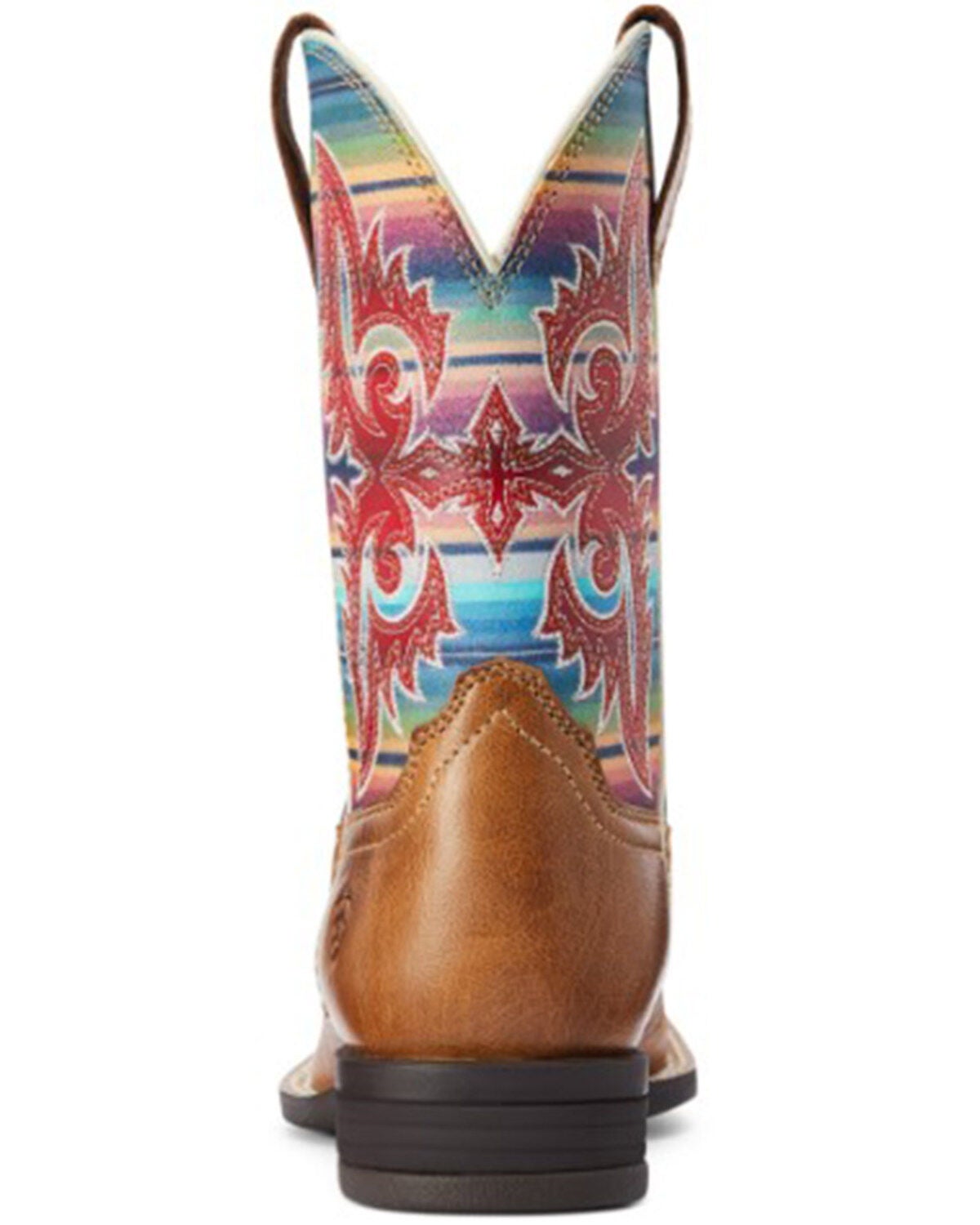 Ariat Girls' Lonestar Shock Shield Serape Stripe Western Boots - Square ...