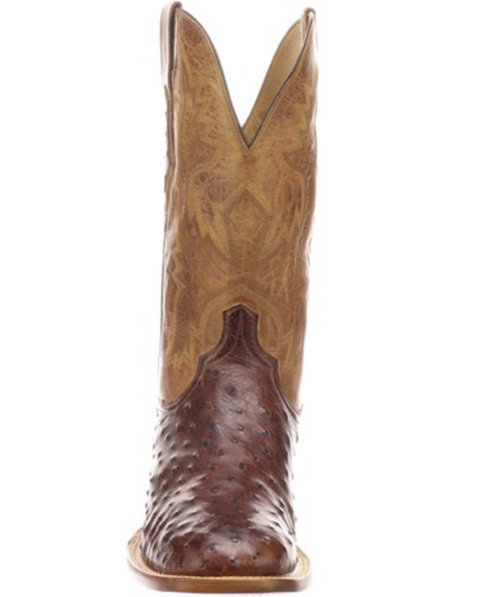 Lucchese Mens Cliff Exotic Western Boots Square Toe
