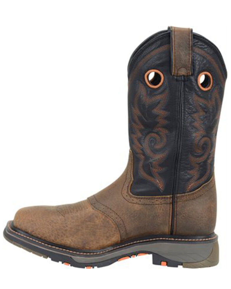Double H Mens Saddle Composite Toe Western Work Boots Boot Barn