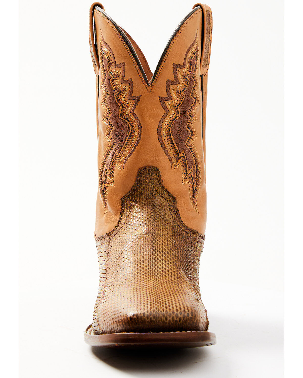 Dan Post Men's Exotic Water Snake Western Boot - Broad Square Toe ...