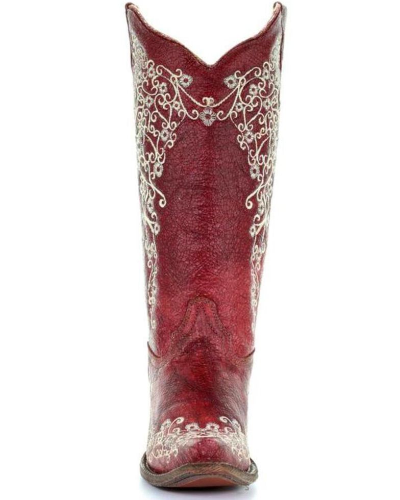 Corral Womens Embroidered Snip Toe Western Boots Boot Barn