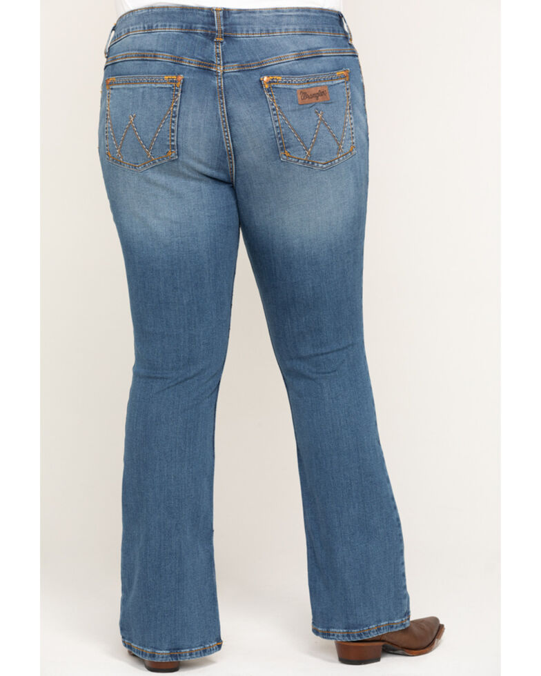 Wrangler Retro Women's Mae Mid Rise Jeans - Plus | Boot Barn