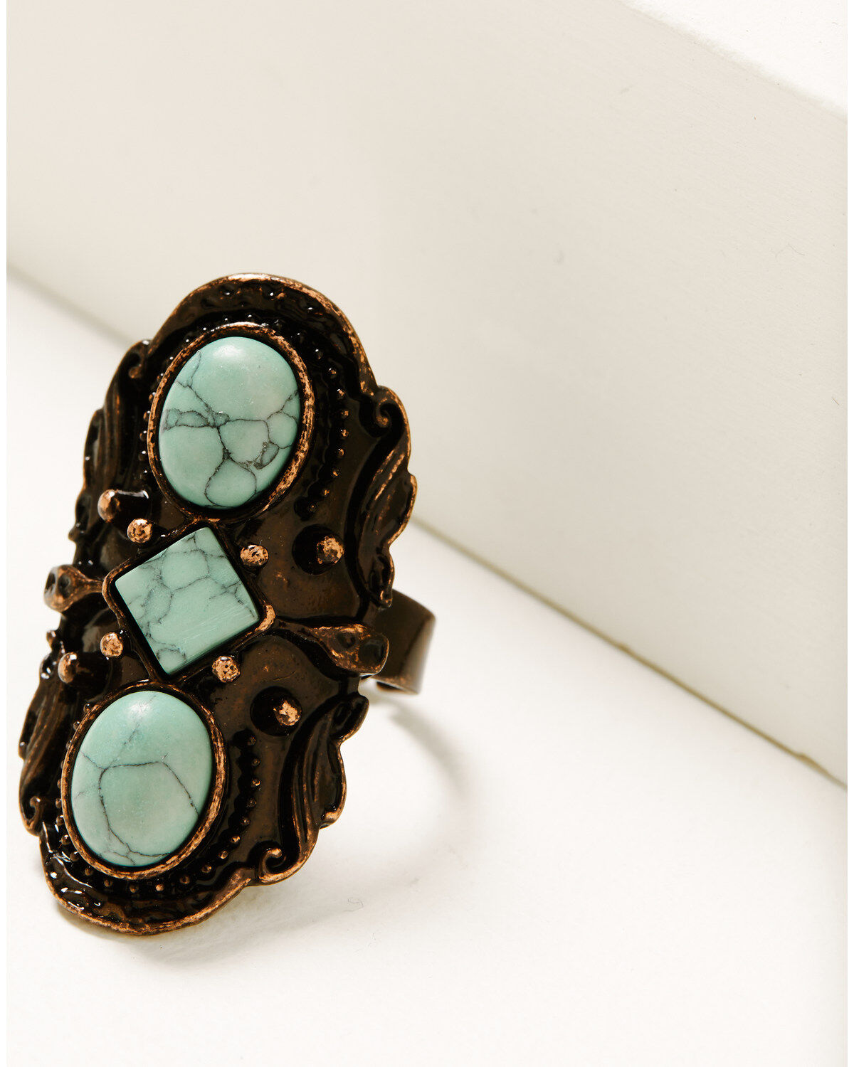 Shyanne Womens Mystic Skies Thunderbird Ring Set 5 Piece Rust Copper