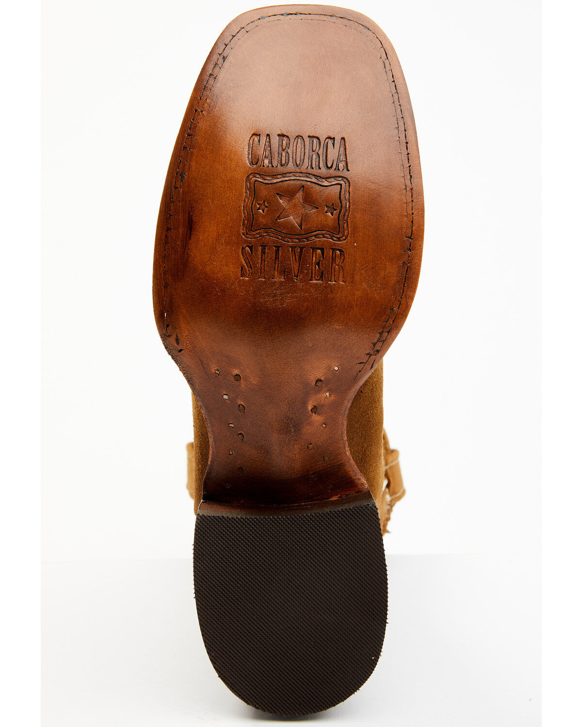 Caborca Silver Women's Maisie Star And Hearts Inlay Western Boots ...