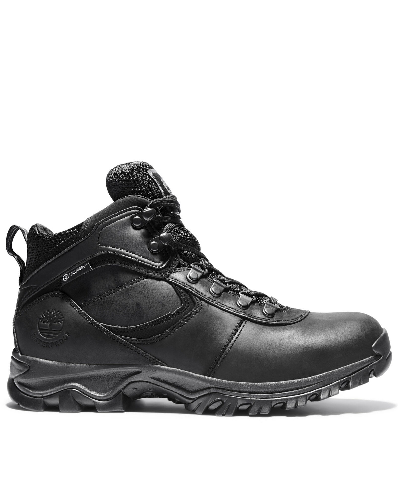 Timberland Men's Mt. Maddsen Waterproof Hiking Boots - Soft Toe, Black