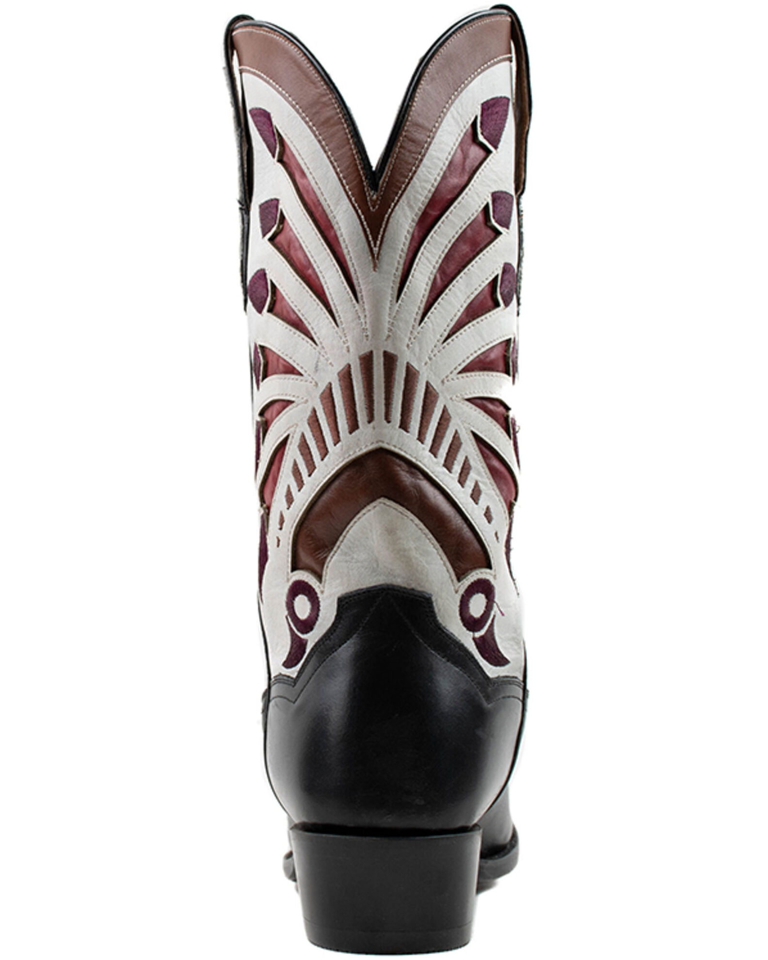Dan Post Mens Tom Horn Western Boots Snip Toe Black