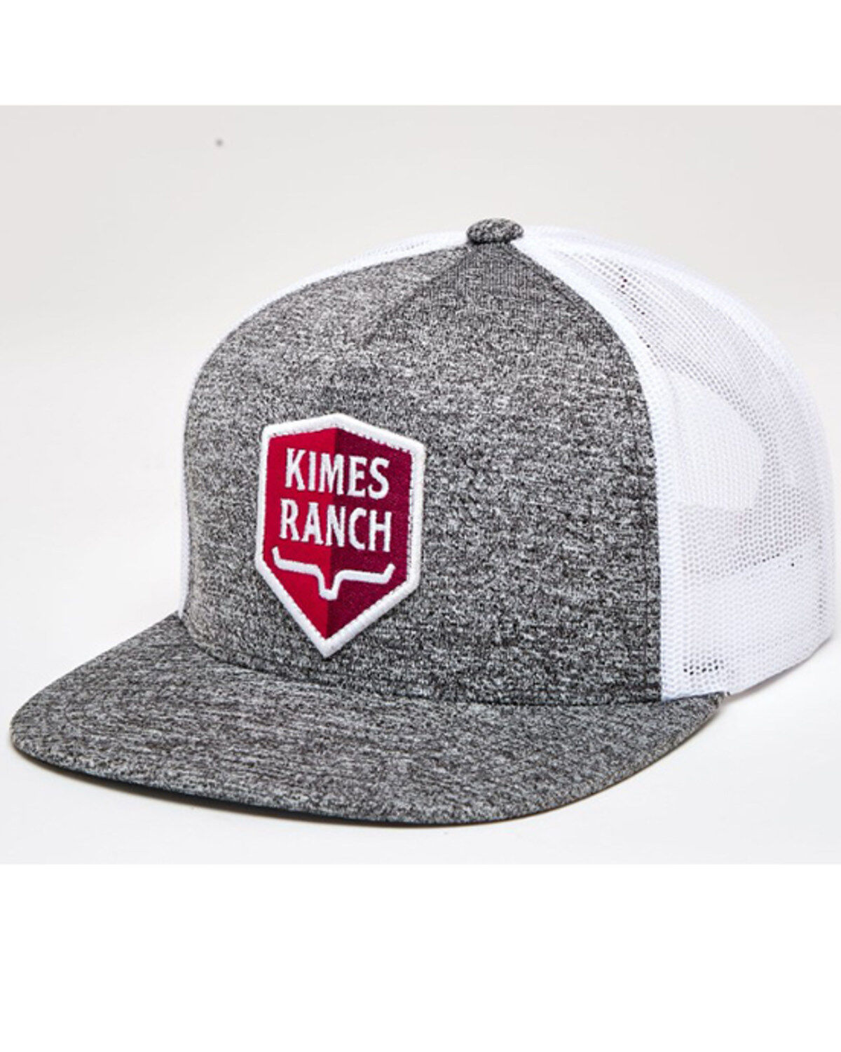 Kimes Ranch Men's Black Jack Logo Mesh Back Trucker Cap | Boot Barn