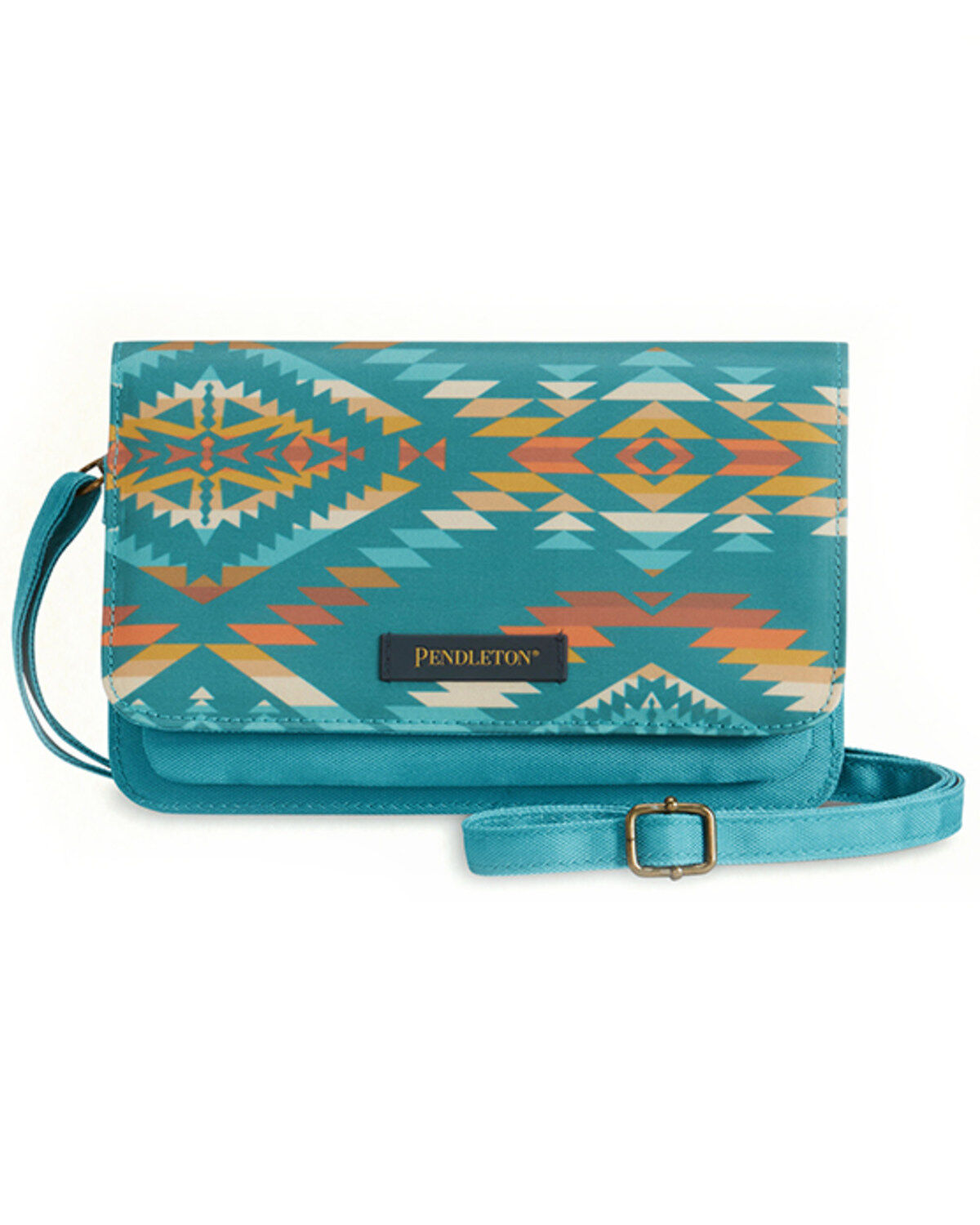 Pendleton Women's Summerland Bright Canopy Crossbody Bag, Turquoise