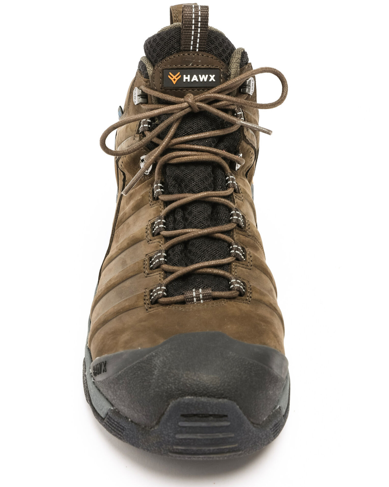 Hawx Mens Axis Waterproof Hiker Boots Soft Toe Moss Green