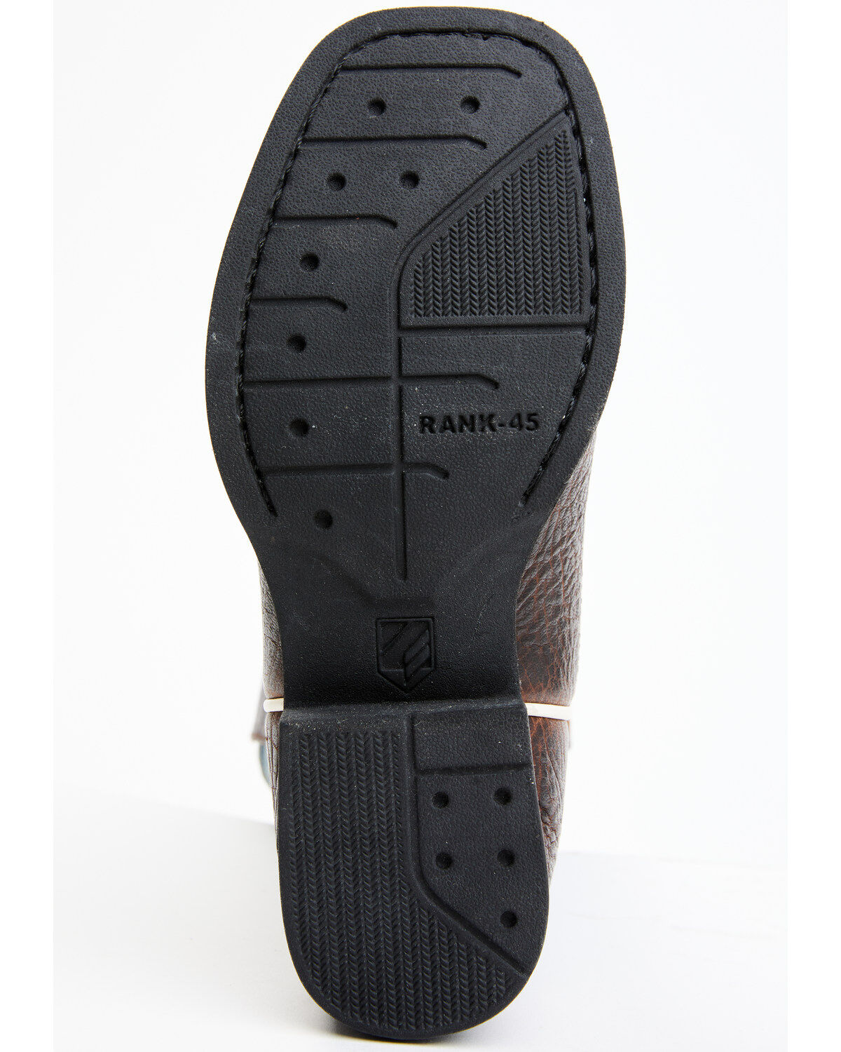 RANK 45® Boys' Connor Western Boots - Broad Square Toe, Blue