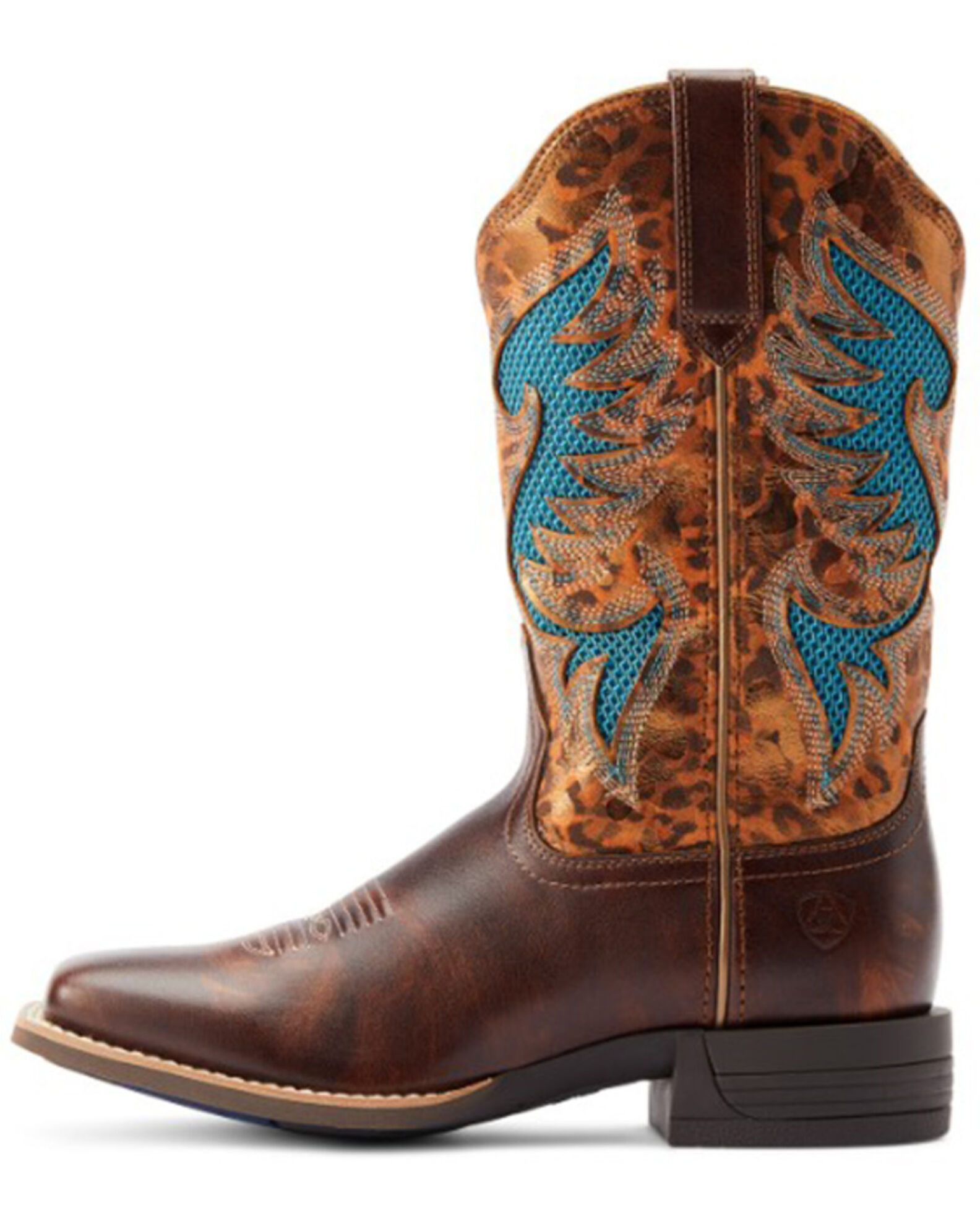 Ariat Womens Pinto Venttek Western Performance Boots Broad Square