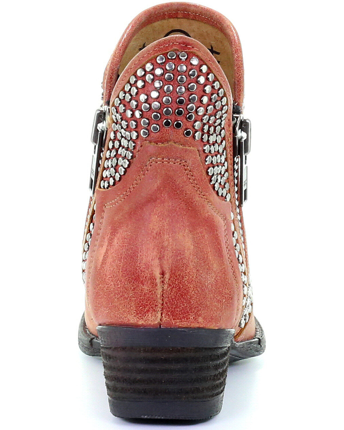 Circle G Women's Studded Booties - Round Toe | Boot Barn