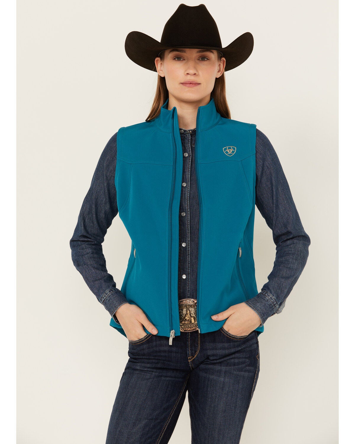 Product Name: Ariat Women's Solid Team Logo Vest