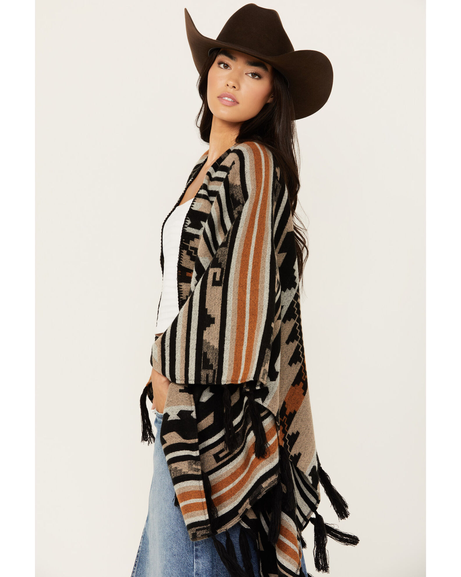 Product Name Shyanne Womens Southwestern Print Blanket Shawl