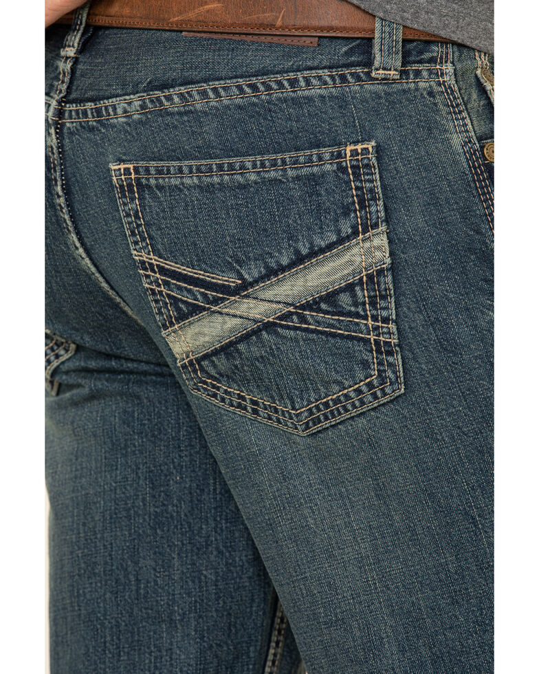 Cody James Mens Boone Medium Wash Stretch Slim Bootcut Jeans Boot Barn