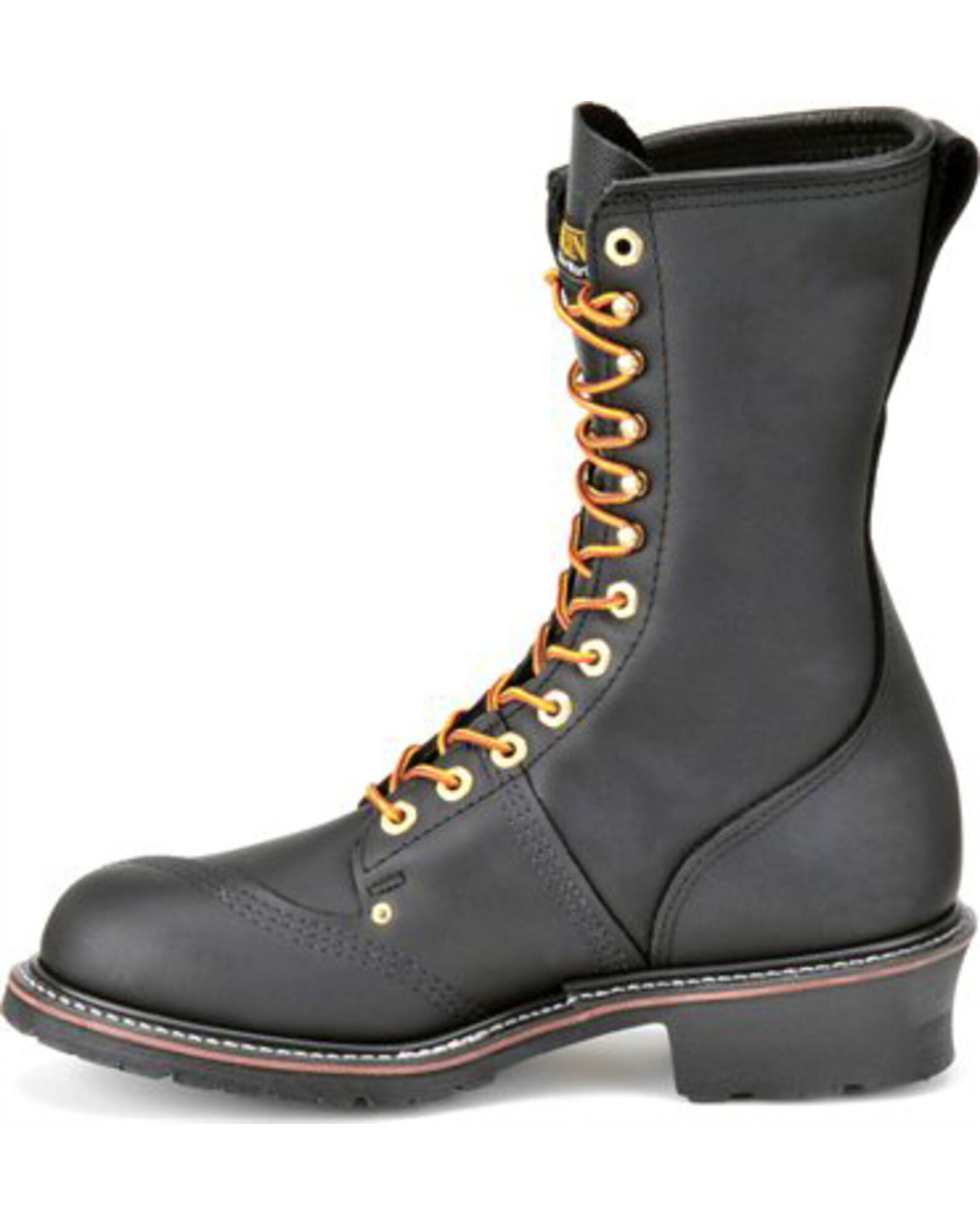 Carolina Men's Linesman Workboots - Steel Toe, Black