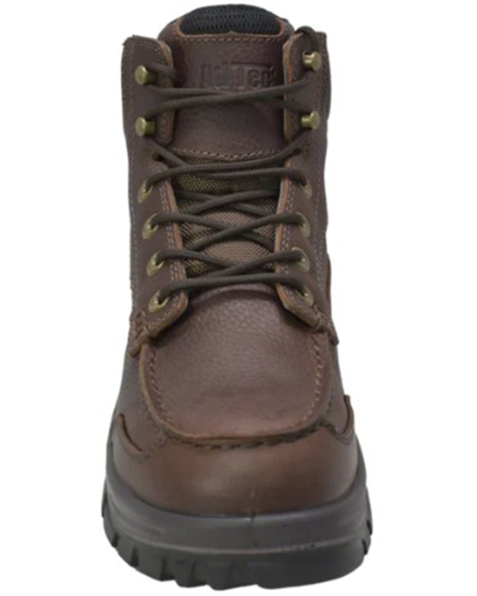 AdTec Men's 6" Waterproof Work Boots - Moc Toe, Brown