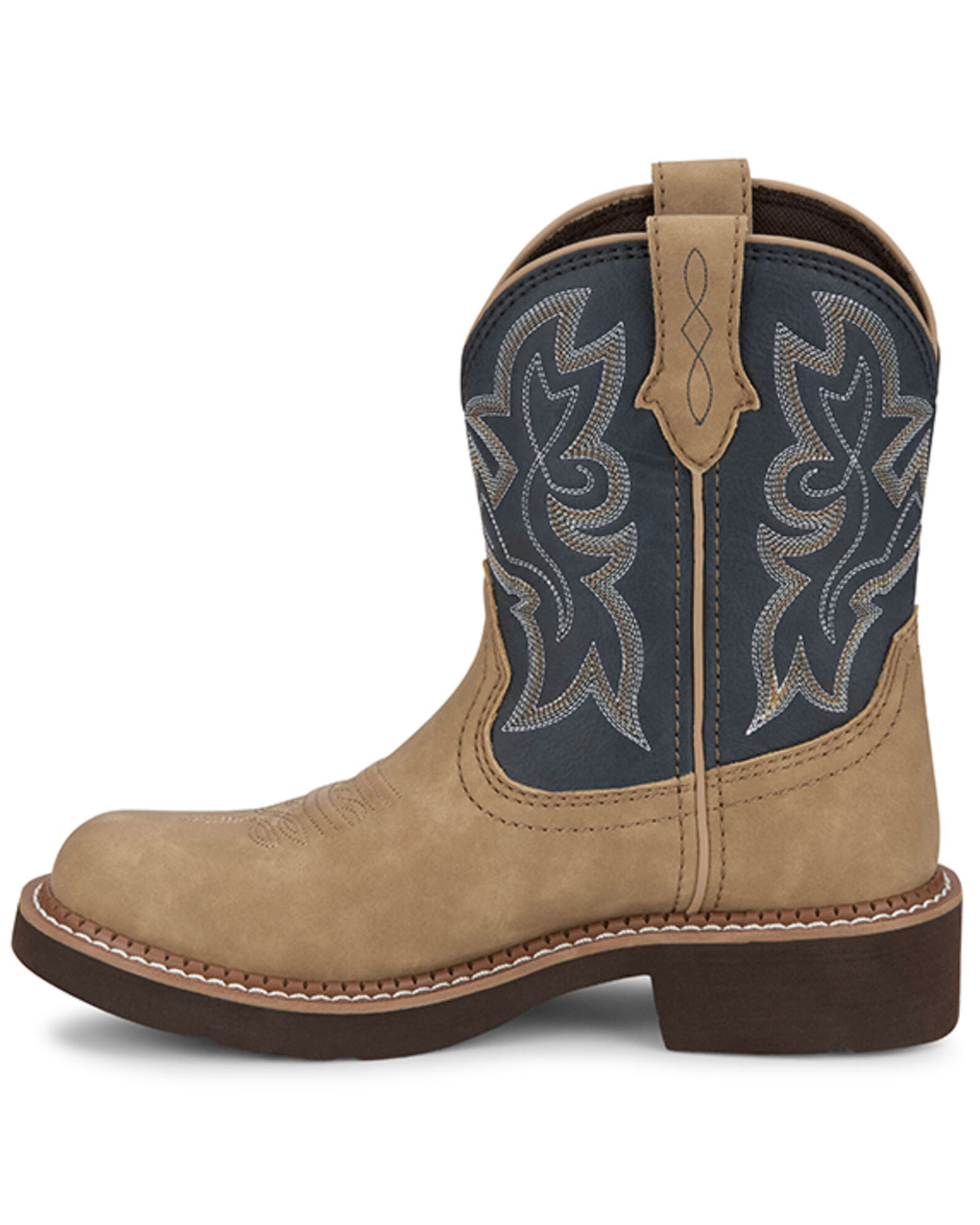 Justin Womens Gypsy Western Performance Boots Round Toe Tan
