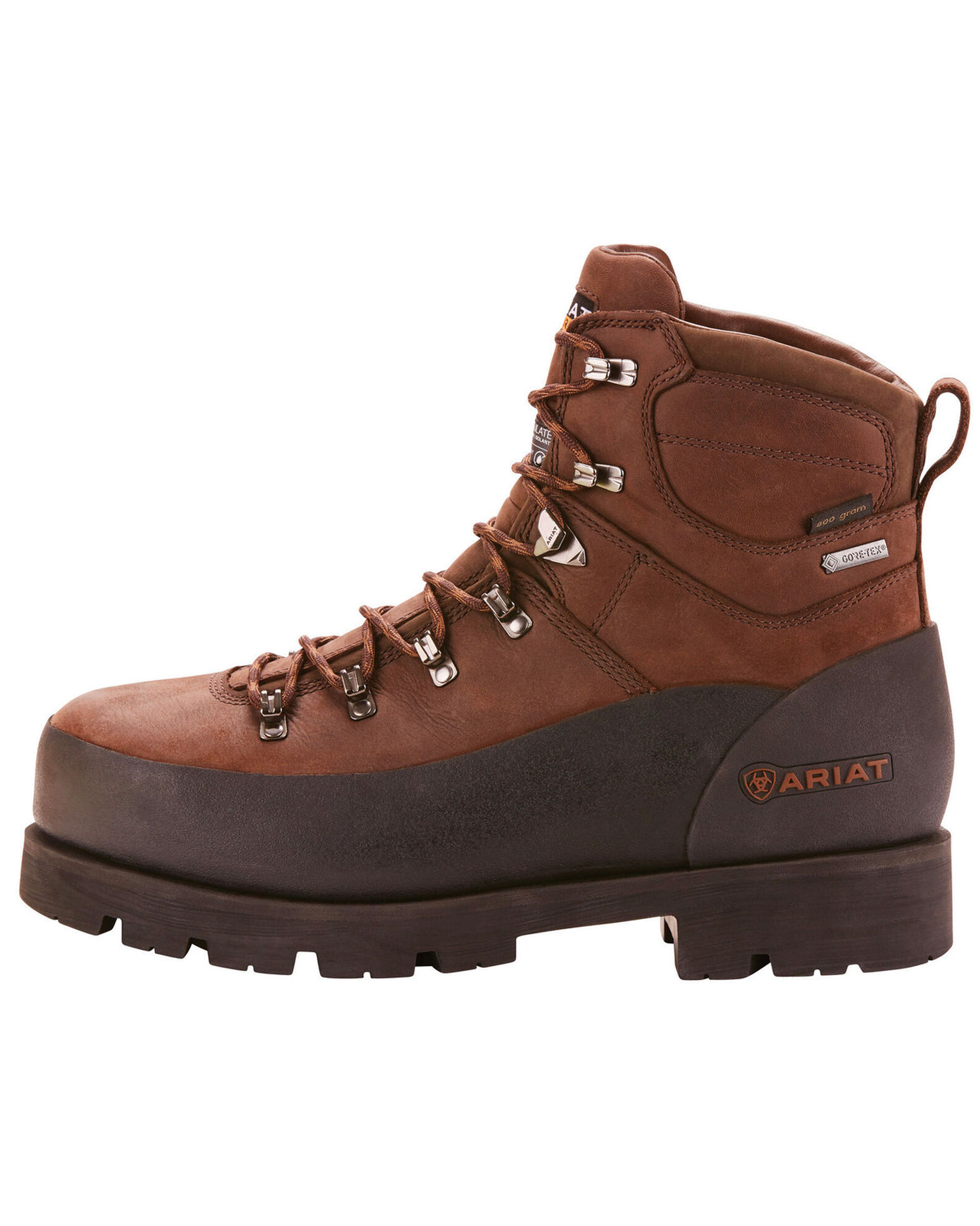 Ariat Men's Linesman Ridge 6" EH Insulated Work Boots - Round Composite ...